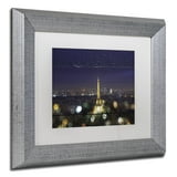 Trademark Fine Art "Fireworks of Rain in Paris" Canvas Art by Mathieu ...