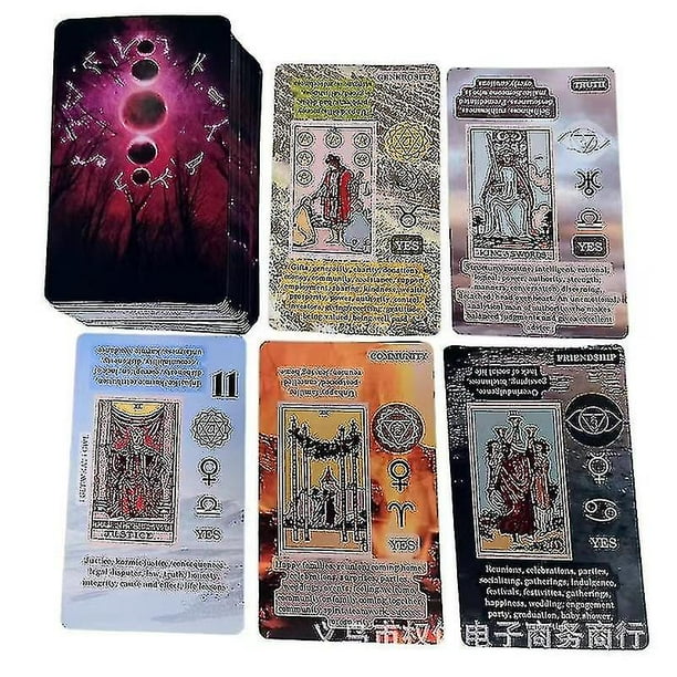 Witchy Cauldron Beginner Tarot, Tarot Cards With Meaning On It, Keyword Tarot Deck, Learning ...