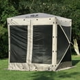 MCombo Easy Pop Up Gazebo Tent, 4-Sided Portable Outdoor Shelter for ...