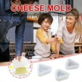 JoyMoreHome 3D Cheese Silicone Molds Cheese Mold for Baking Dessert ...