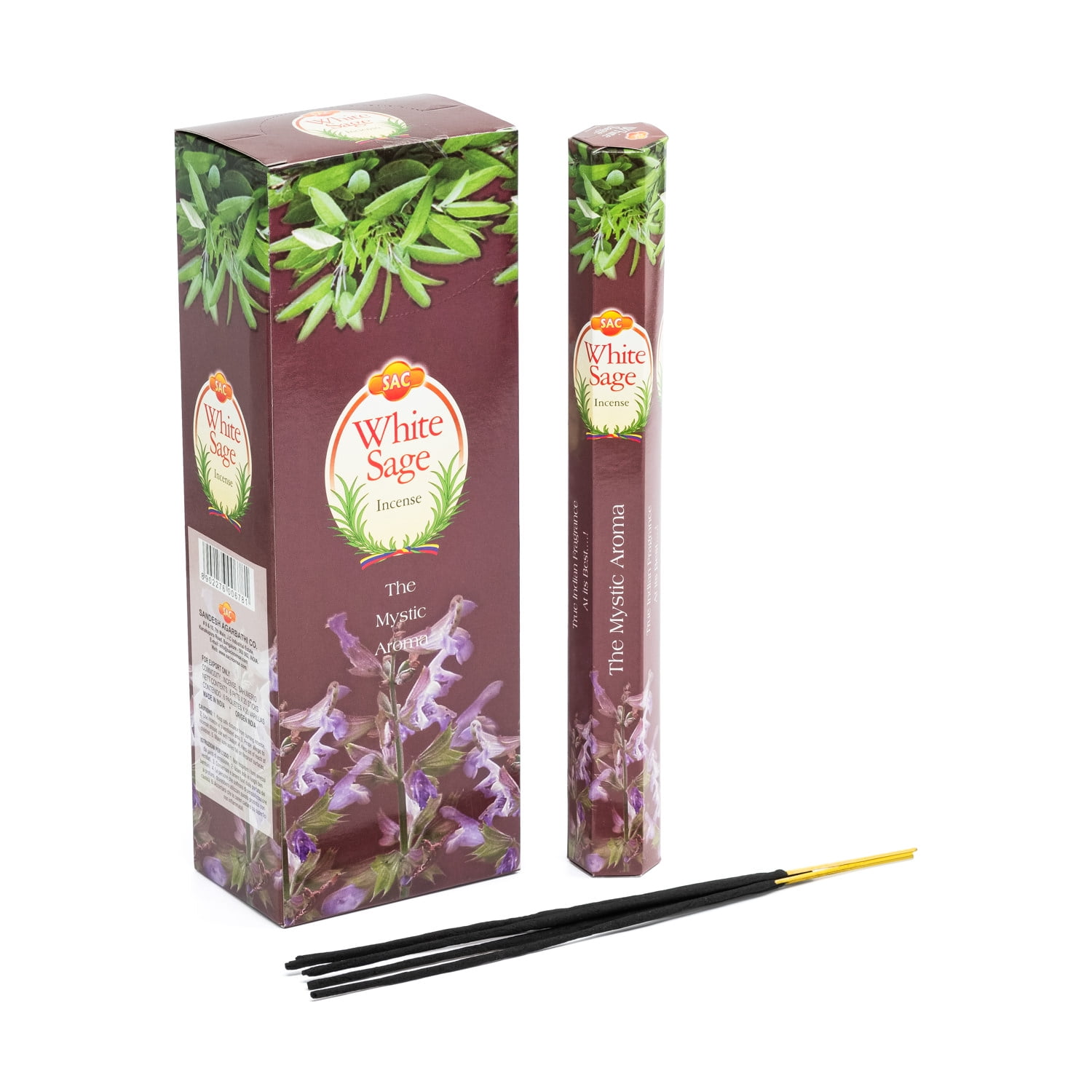 Click here for Incense Sticks - White Sage - Sac prices