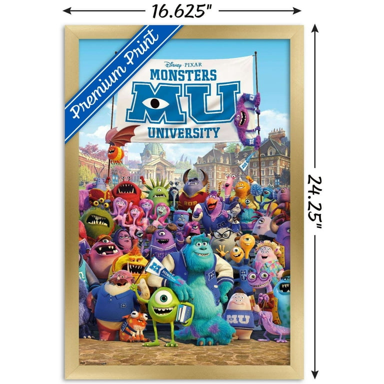 Monsters University Mu Logo