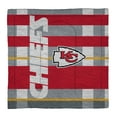 Kansas City Chiefs Heathered Stripe Bed Set, Queen, 86" x 86" - Walmart.com