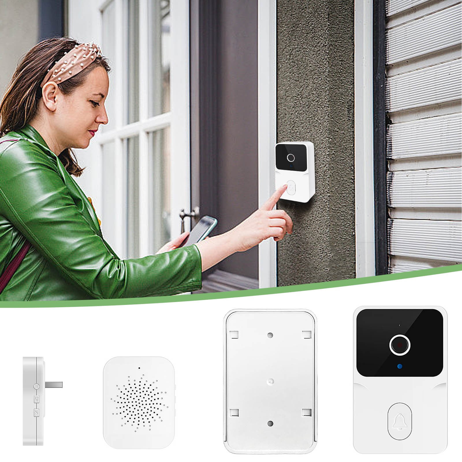 Click here for Raxion Wireless Doorbell With Camera  Hd Video  10... prices