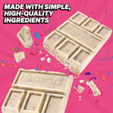 Feastables MrBeast Birthday Batter White Chocolate Bar, 2.1 oz (60g), 1 ...