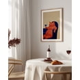 Affixzi Mid-Century Modern Martini Cat Art Print for Stylish Bar Cart ...