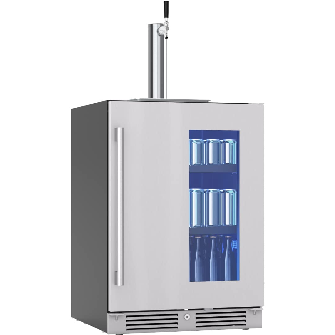 Zephyr Presrv™ Enfriador de bebidas y barril de acero inoxidable de 24 ...