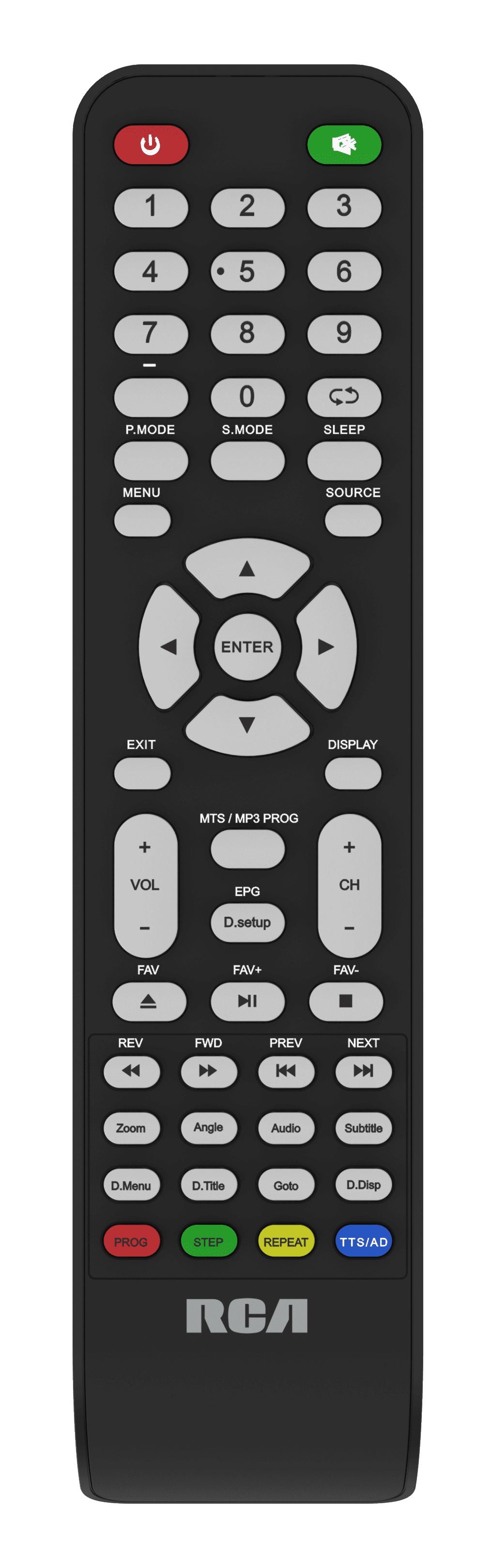 Buy RCA 24 Class HD (720P) LED TV with Built-in DVD Player (RLEDV248B) Online at Lowest Price in ...