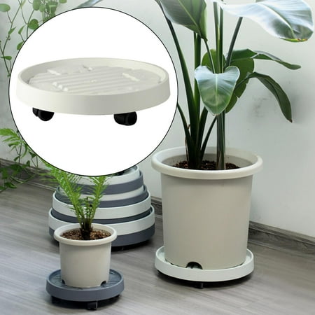 Movable Rolling Planter Stand Pot ,Trolley Flowerpot Stand Mover Pallet ...