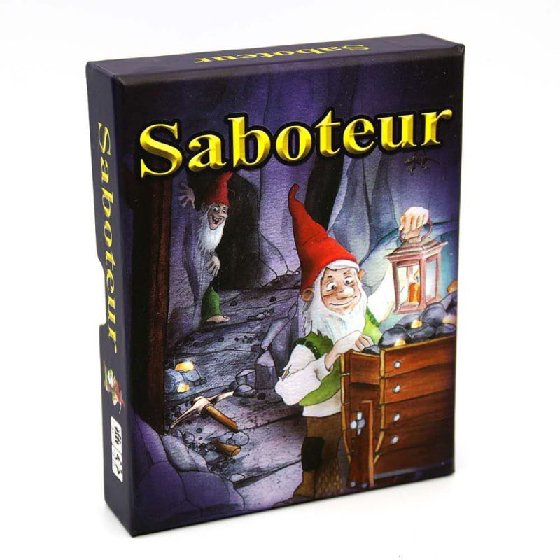 Juego de mesa Saboteur, baraja de cartas, nuevo | Walmart en línea