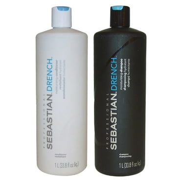 Sebastian Professional Drench Moisturizing Shampoo & Conditioner Duo ...
