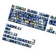 74/140Key PBT Backlits Keycaps Graffiti Art Design Original Profile ...