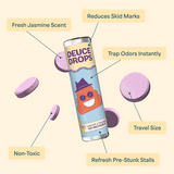 Deuce Drops Toilet Bowl Cleaner Tablets – Pocket-Sized Toilet Freshener ...