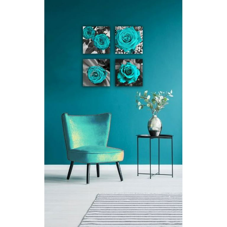 Turquoise Office Decor
