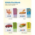 Coogam Matching Letter Game, Alphabet Spelling Flash Cards, Montessori ...