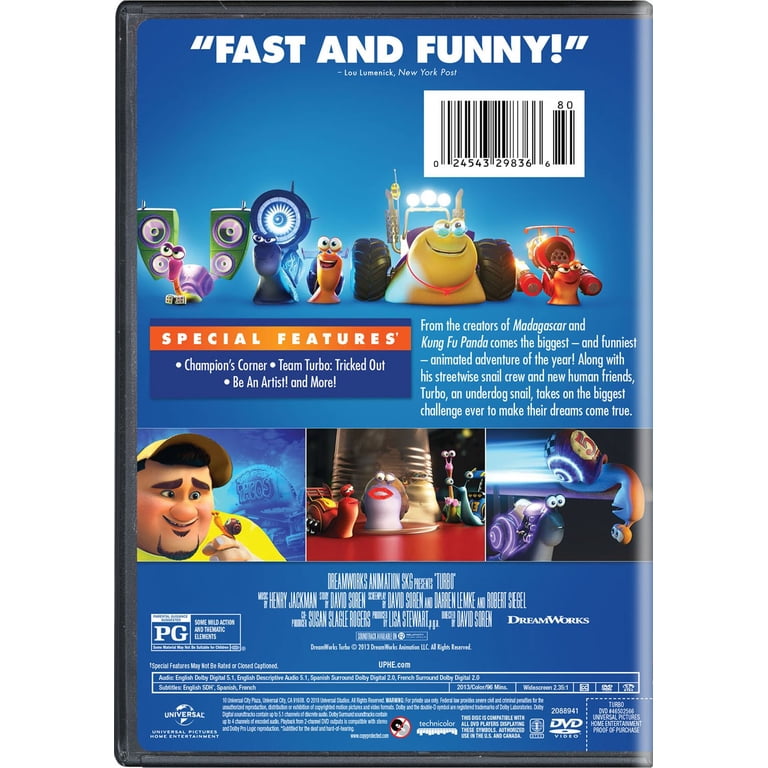 Turbo Dvd Cover Free Download Turbo (2013) Bluray | Box Office Movies