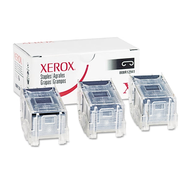 Xerox Finisher Staples for Xerox 7760/4150, Three Cartridges, 15,000 ...