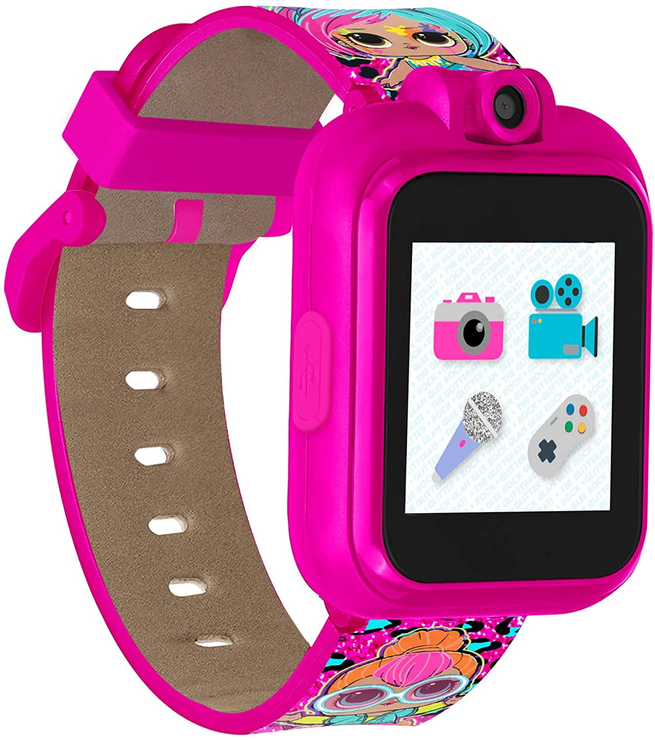L.O.L. Surprise! iTech Jr Smartwatch Fushcia/Print 100007M-40-FPR ...