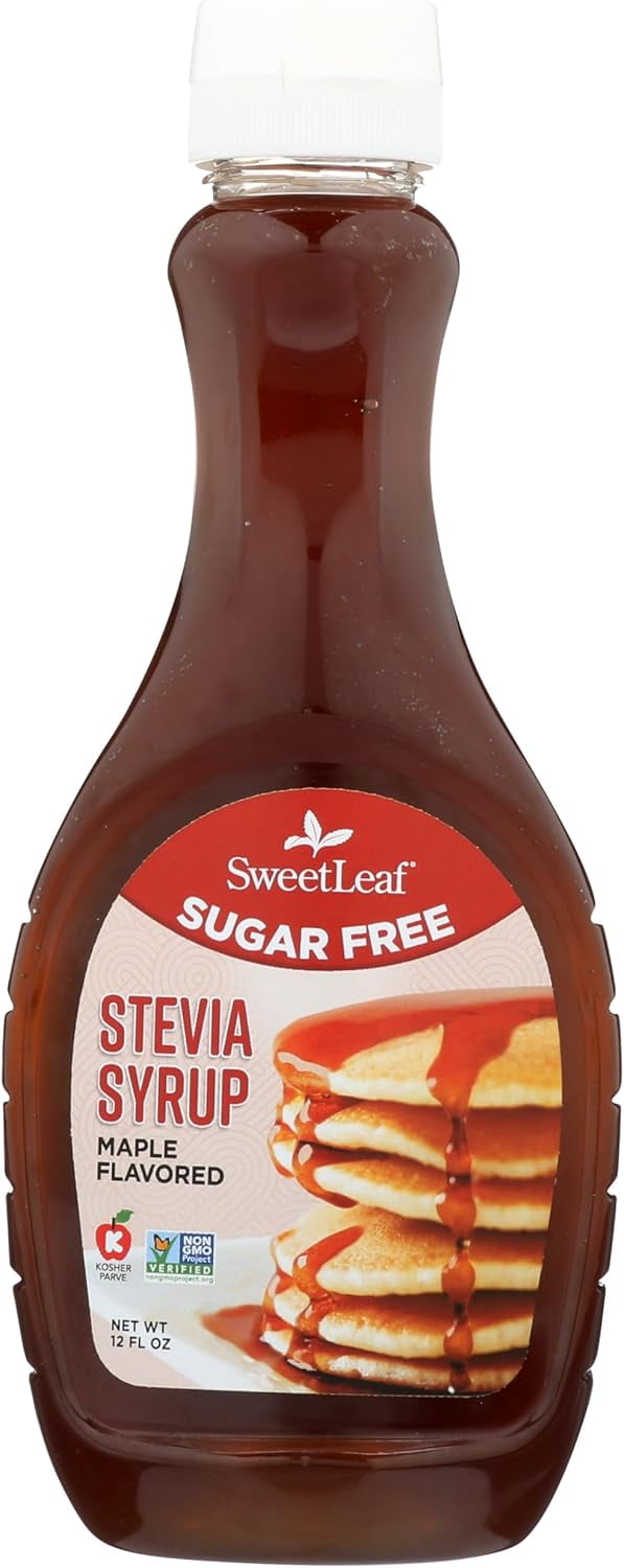SweetLeaf Jarabe de Stevia Sabor Maple sin Azúcar, 360 ml | Bodega ...