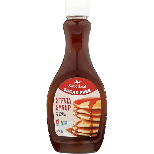 SweetLeaf Jarabe de Stevia Sabor Maple sin Azúcar, 360 ml | Bodega ...