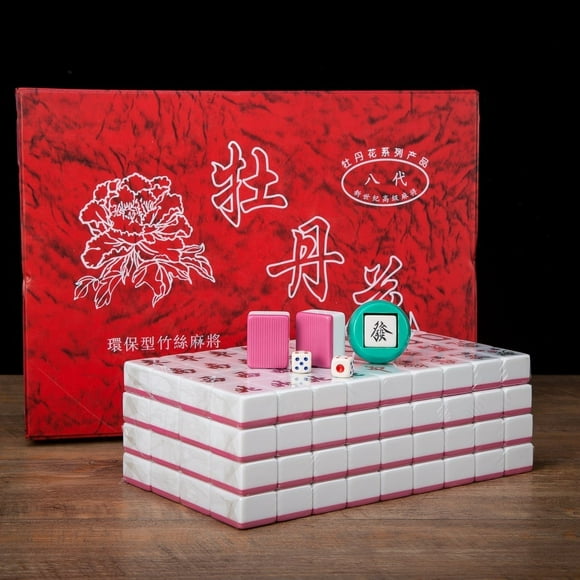 Traditional Chinese Mahjong Set