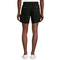 George Men's and Big Men's Twill Pull On Shorts with Drawstring Waist ...