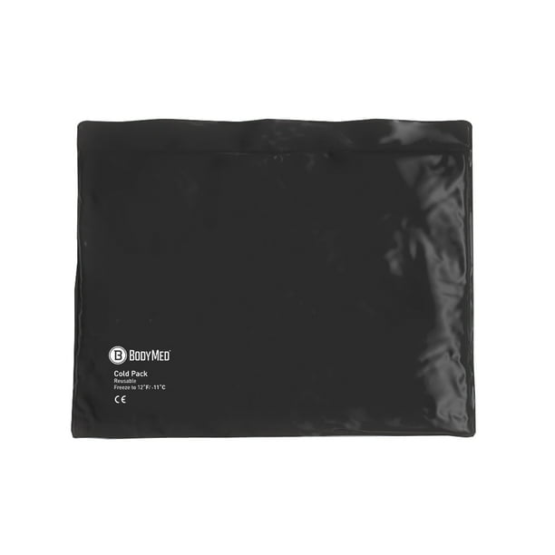 BodyMed Heavy Duty Black Urethane Cold Packs – Reusable Flexible Ice ...