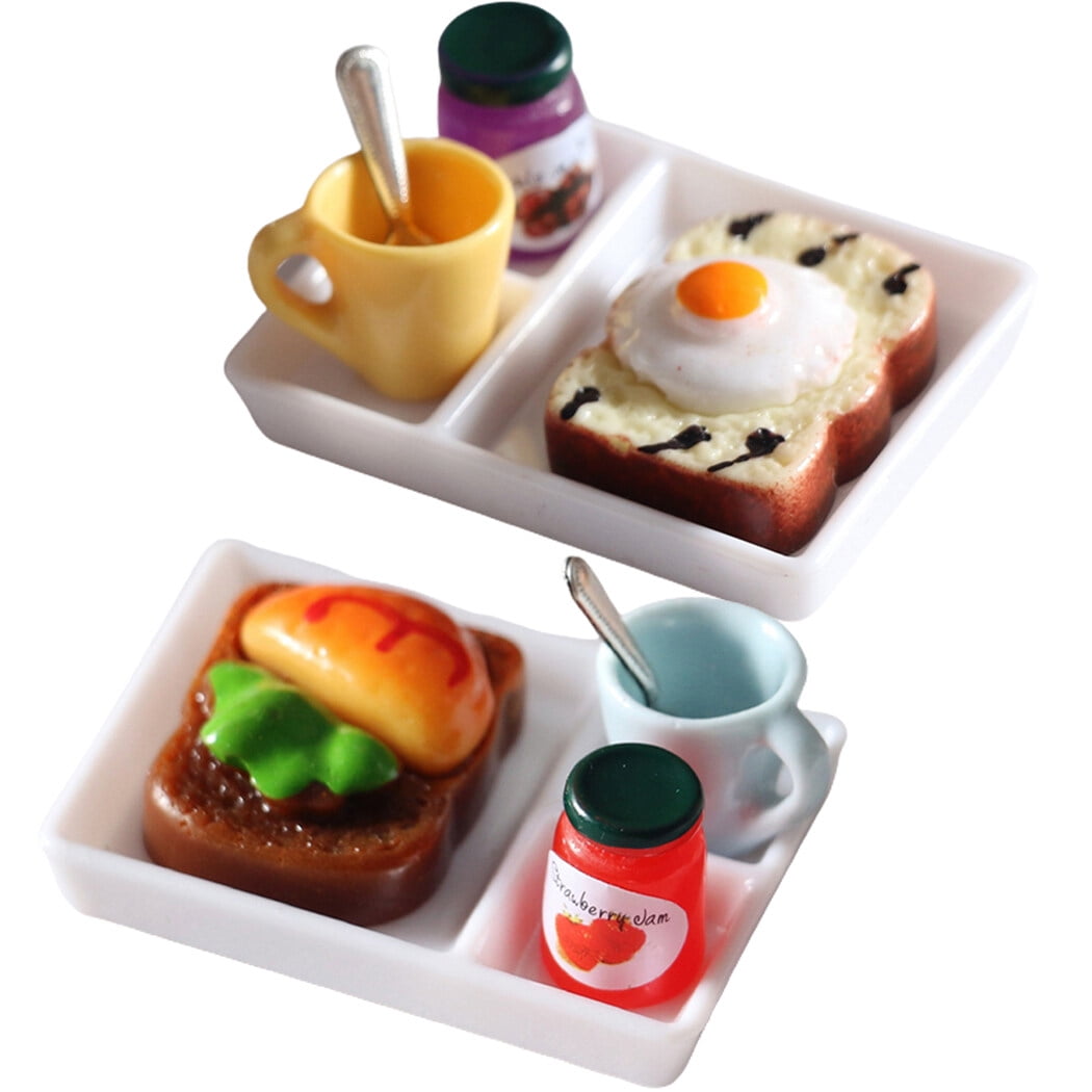 Click here for Coofit Doll Breakfast Realistic Cute 2 Sets Miniat... prices