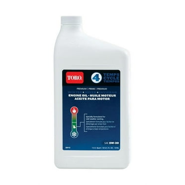 Toro SAE 30 4-Cycle Motor Engine Oil for Toro Lawn Mower, 18 oz, 1 pk ...