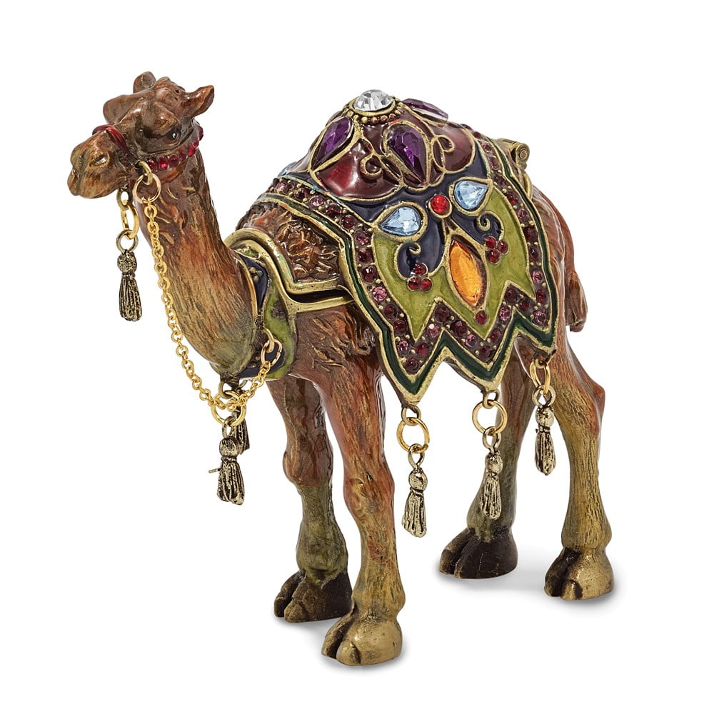Jere Luxury Giftware Bejeweled AMIR Prince of the Desert Camel Pewter ...