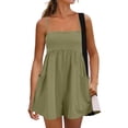Inglocry Womens Summer Rompers Beach Vacation Clothes Spaghetti Strap ...