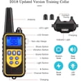Dog Training Collar with Remote 800M - Rechargeable Water-Resistant ...