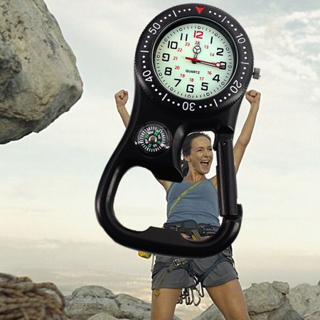 Carabiner Compass Watch Pocket Watch Bottle Opener Watch Backpack ...