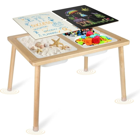 ComfyBumpy Montessori Sensory Table for Toddlers – Indoor Activity ...