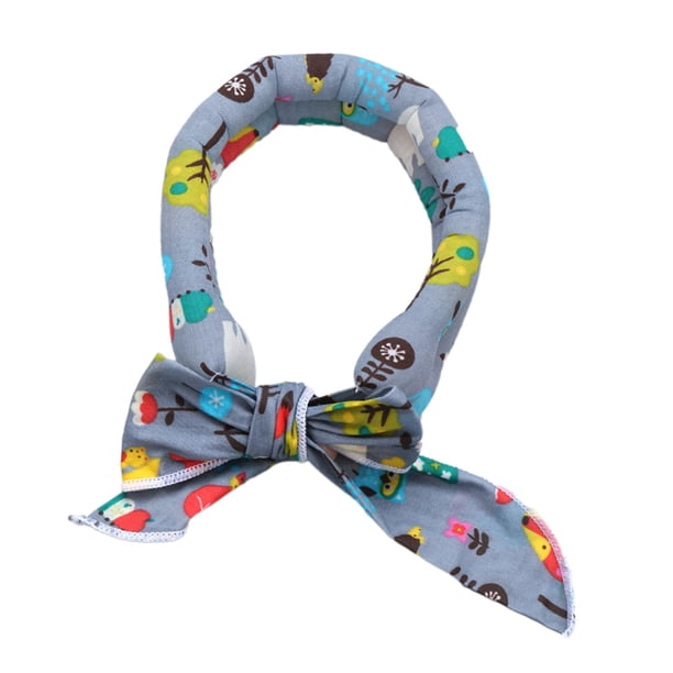 Dog Neck Cooling Tube Cold Ice Pack Cooling Bandanas for Hot Weather ...