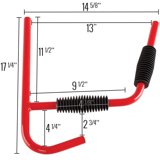 Elevate Outdoor K-WR Wall-Mounted Kayak Storage Rack with Paddle Hanger ...