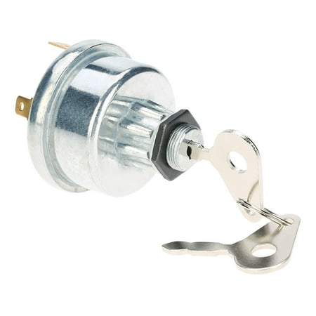 Ignition Switch with 2 Keys Universal for Car Tractor Trailer 4 ...