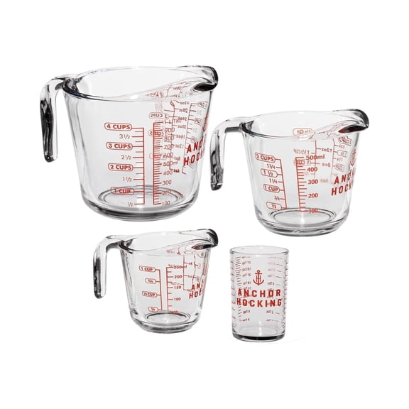 Pyrex 4 Cup Glass Measuring Cup (2-Pack) - Walmart.com