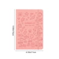 A6 Softcover Notebook, Cartoon Journal for Travel, Compact Diary for ...