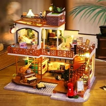 Bach Strings Dollhouse Kit - Miniature Wizardi Roombox Kit with LED ...