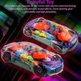 Toysery Transparent Toy Car for Toddlers, Electric Car Toy with ...