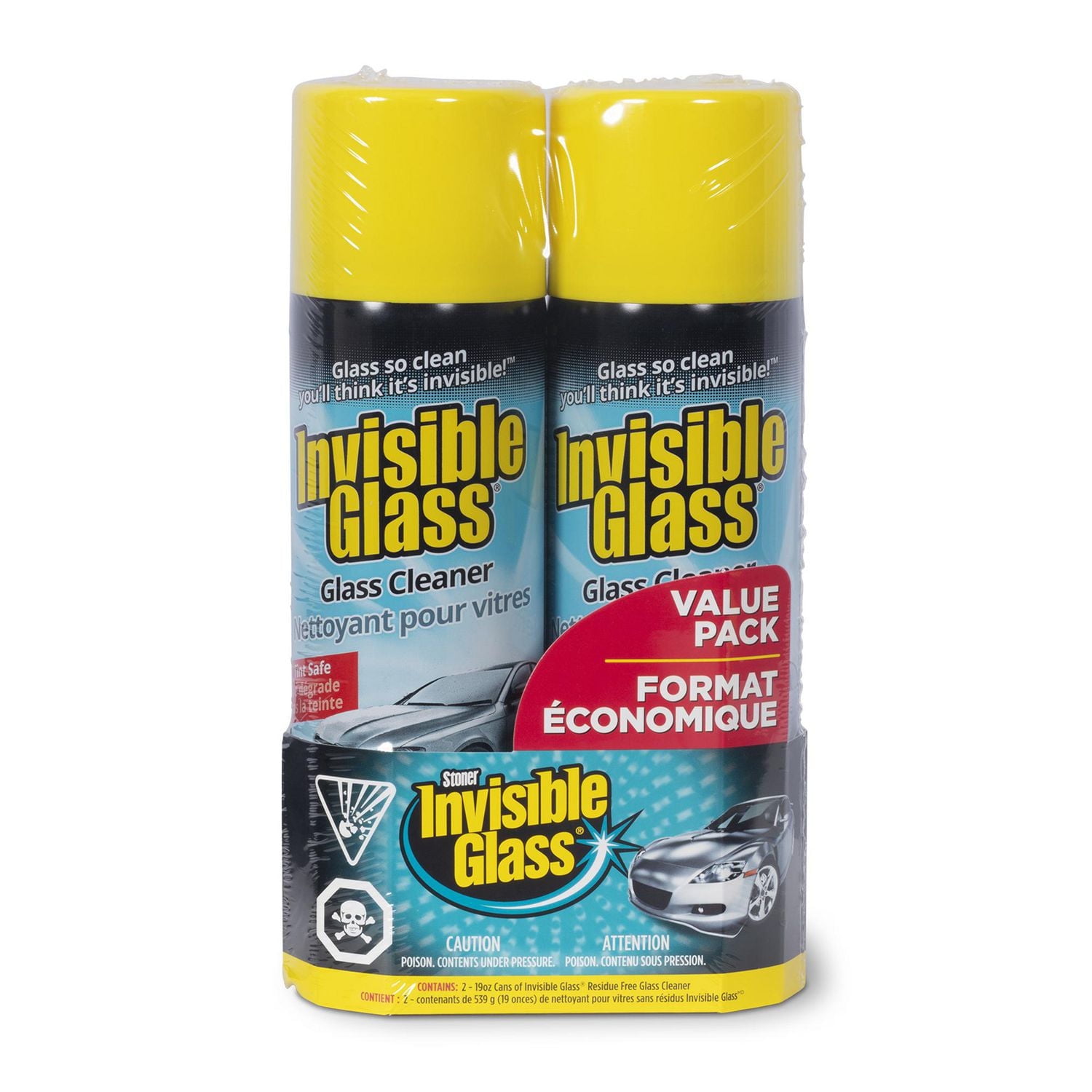 Click here for Invisible Glass Aerosol 19oz 2-Pack 2 Pack prices