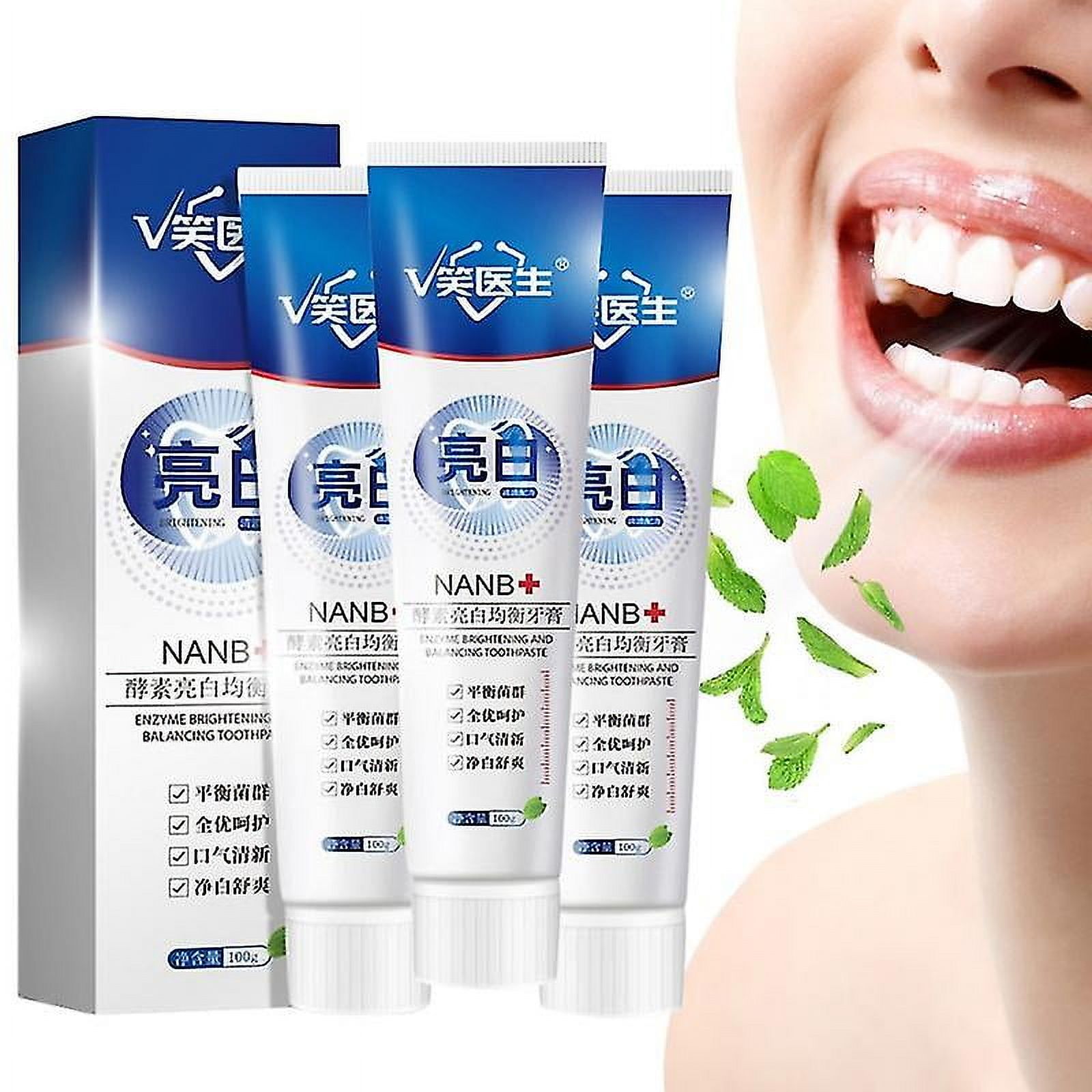 1-3Pcs Smile Doctor SP-4 Probiotic Rapid Whitening Toothpaste,Nanb ...