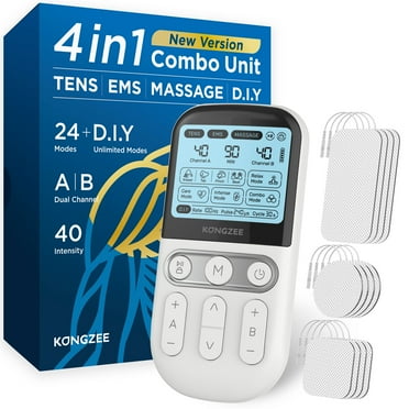 iReliev TENS Unit + EMS System - OTC Approved Pain Management ...