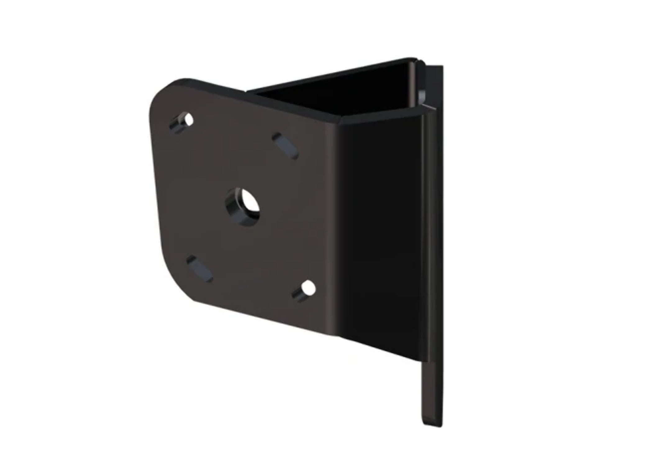 Power-Pole Braced Kit S-N2-2 Port - Black - Walmart.com