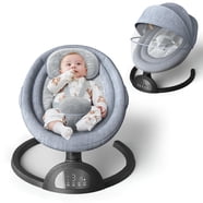 Monbebe 5-Mode Baby Swing with Bluetooth, Castle Point - Walmart.com