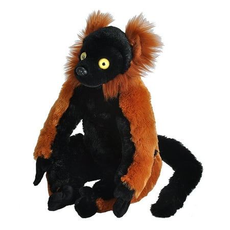 Cuddlekins Red Ruffed Lemur Plush Stuffed Animal by Wild Republic, Kid ...