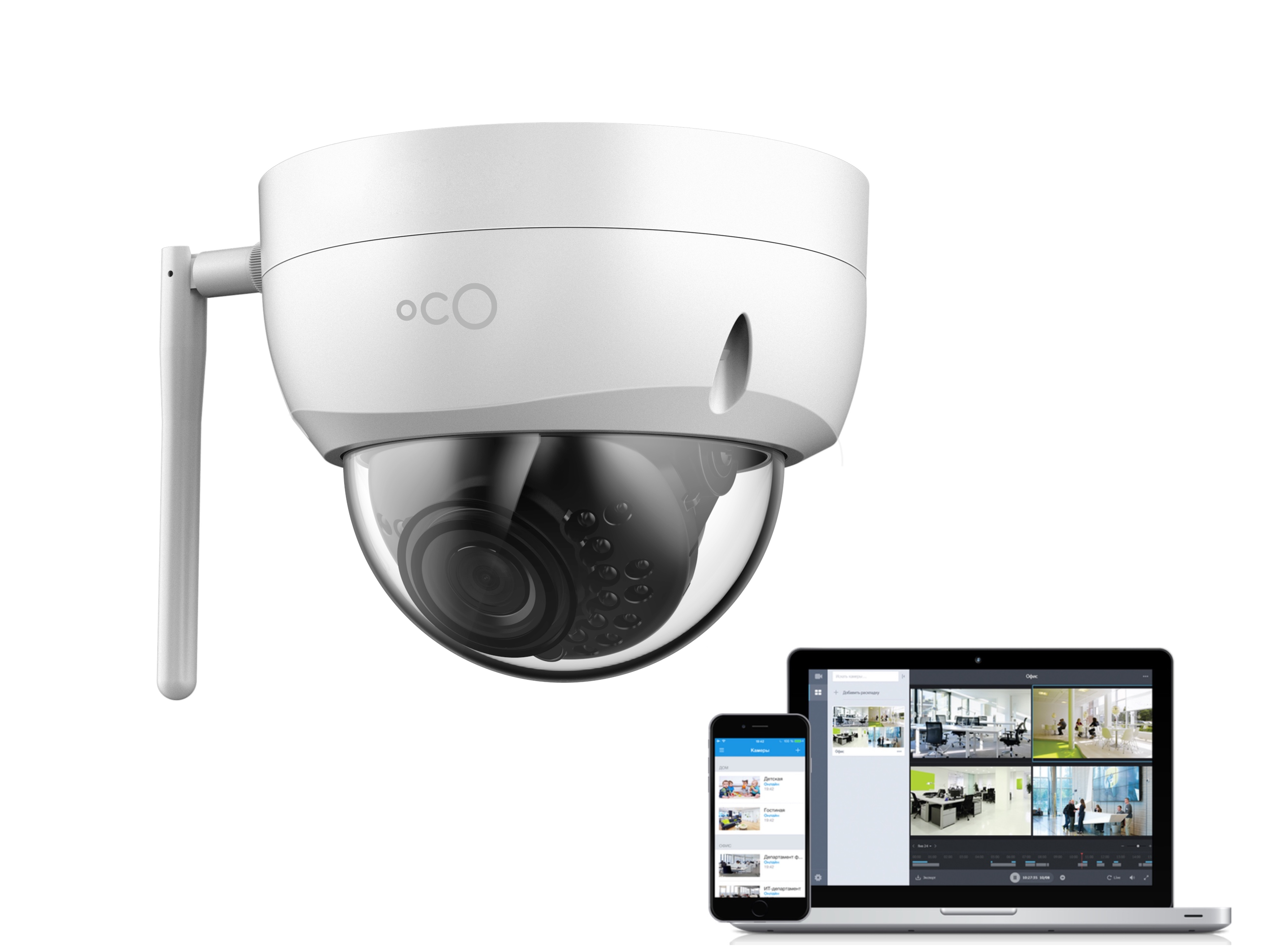 Oco Dome Outdoor Indoor 1080p Surveillance And Security Camera With oco-dome-outdoor-indoor-1080p-surveillance-and-security-camera-with