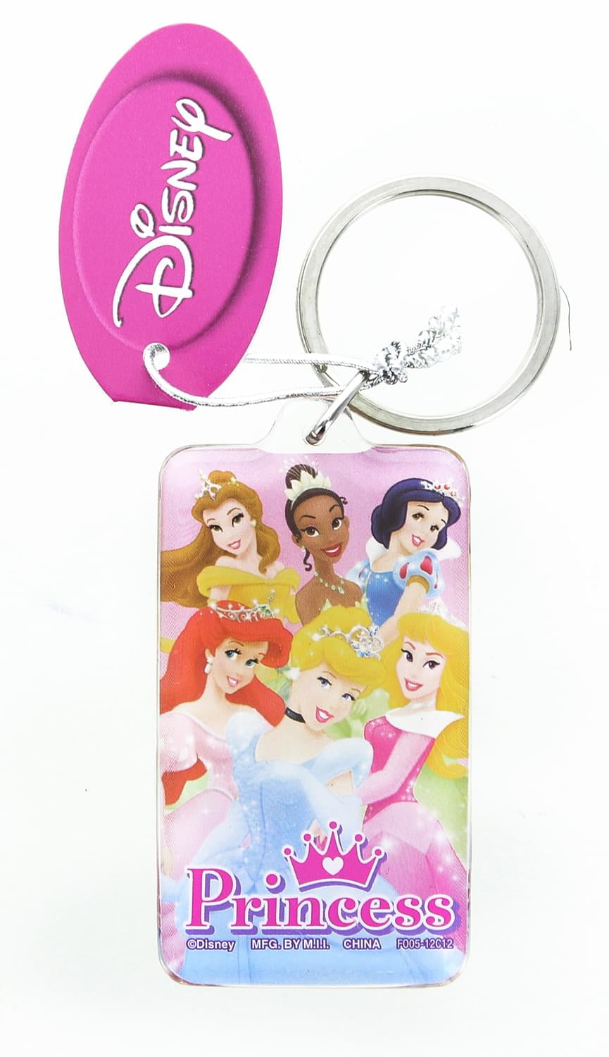 Disney Princess Rectangular Lucite Key Ring - Walmart.com