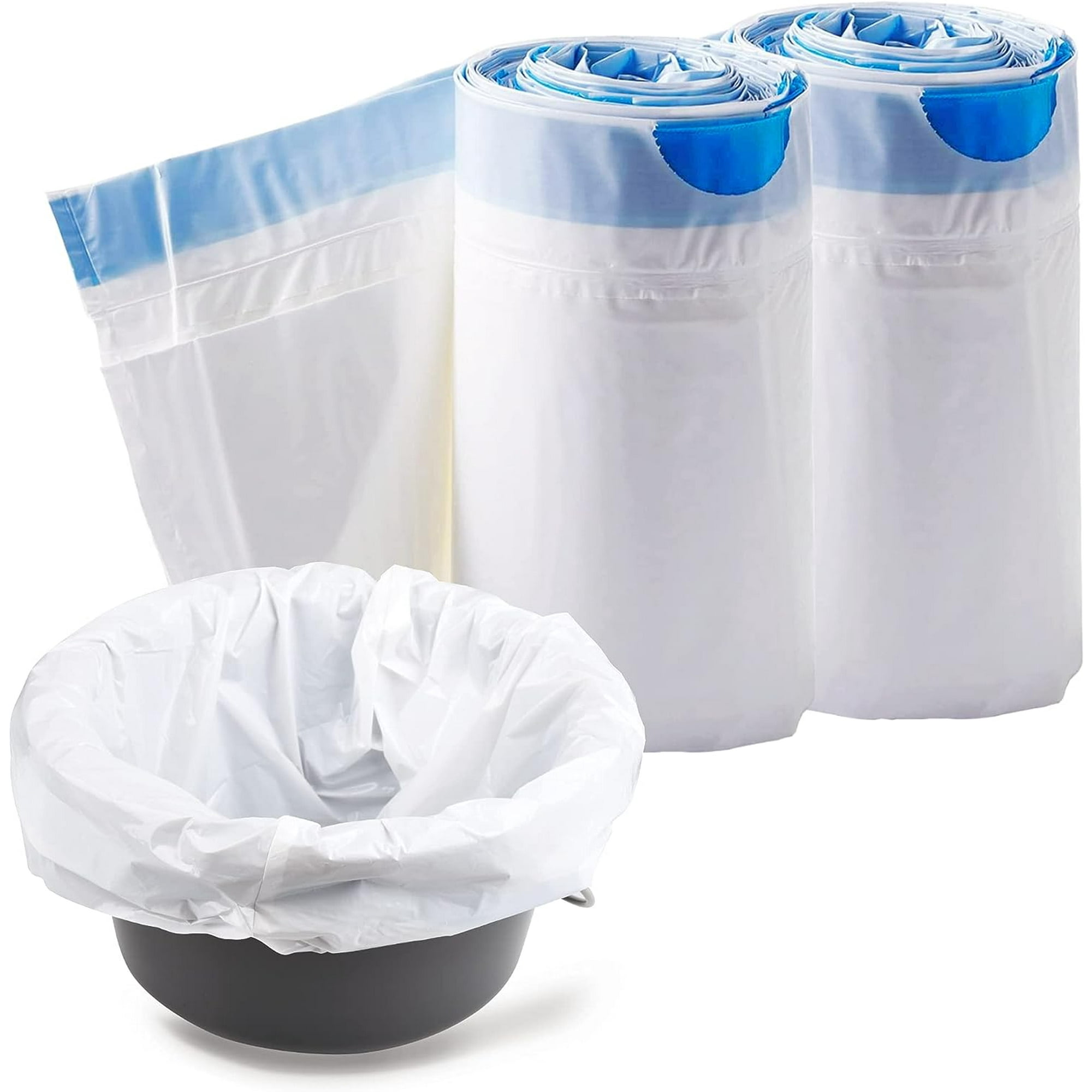 Click here for Luniquz Disposable Commode Liner Bags Pack 50 Adul... prices